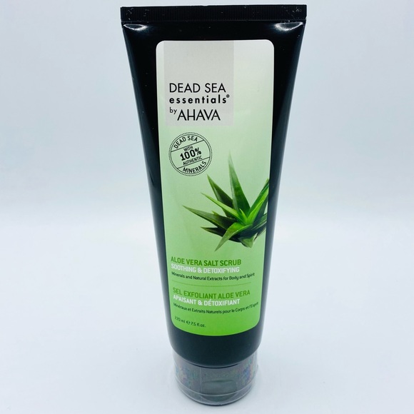 AHAVA | Bath & Body | Ahava Dead Sea Essentials Aloe Vera Salt Scrub ...